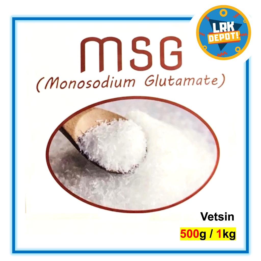 MSG Vetsin Monosodium Glutamate - 500g / 1kg (Herbs & Spices) | Shopee Philippines