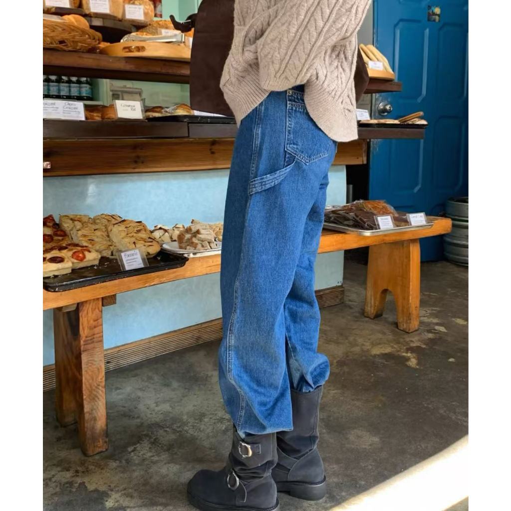 NEW TREND CARPENTERS BAGGY PANTS JORTS FOR MENS WIDE LEG CARPENTER ...