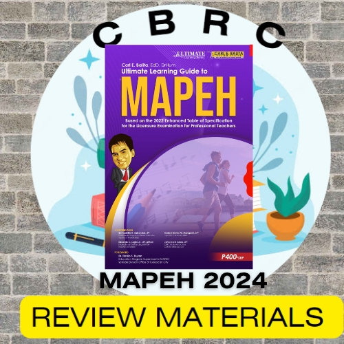 Ready Stocks New CBRC MAPEH Majorship (2023 Edition) LET Reviewer ...