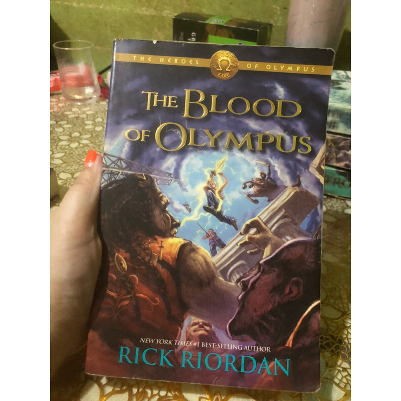 The blood of Olympus by Rick Riordan | Shopee Philippines