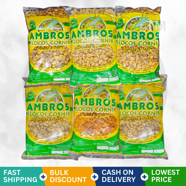 Ilocos Ambros Cornik Chichacorn 320 grams | Shopee Philippines