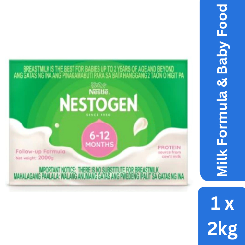 Nestogen 2 Infant Milk Formula For Children 6-12 Months 2kg | Shopee ...