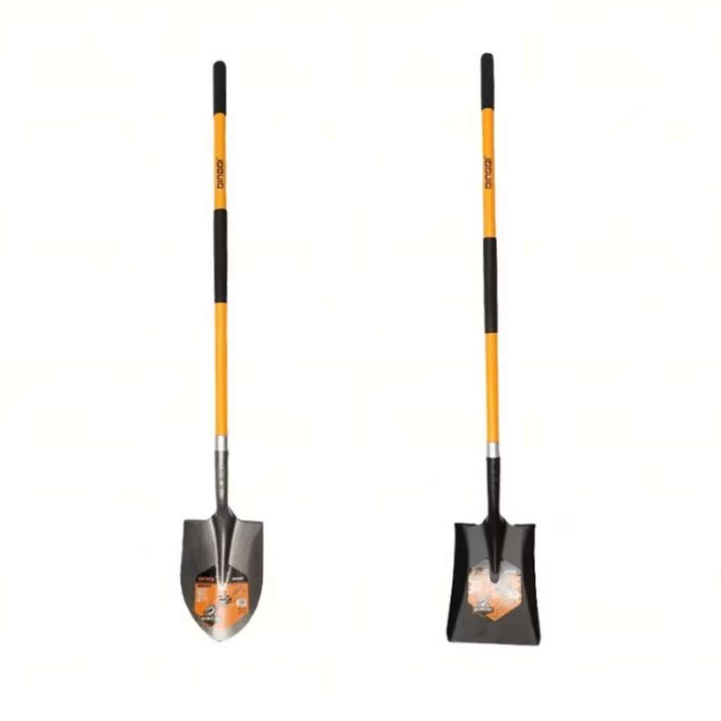 Heavy Duty Round Head PointedFlat Head Shovel Edging Steel Sand Spade ...