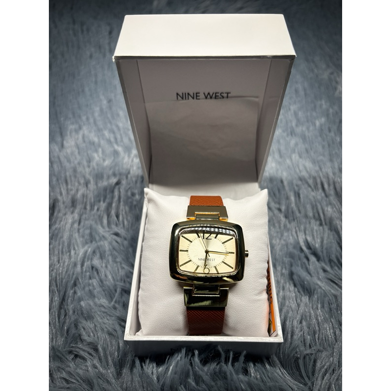 Nine West Women's Strap Watch NW/1856GPHY | Shopee Philippines