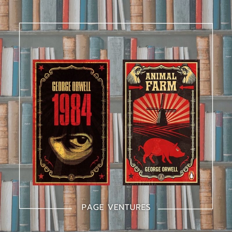 1984 and Animal Farm by George Orwell (paperback) - Classic Editions Collection | Shopee Philippines