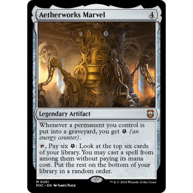 Aetherworks Marvel NM MTG - Commander: Modern Horizons 3 (M3C) | Shopee ...