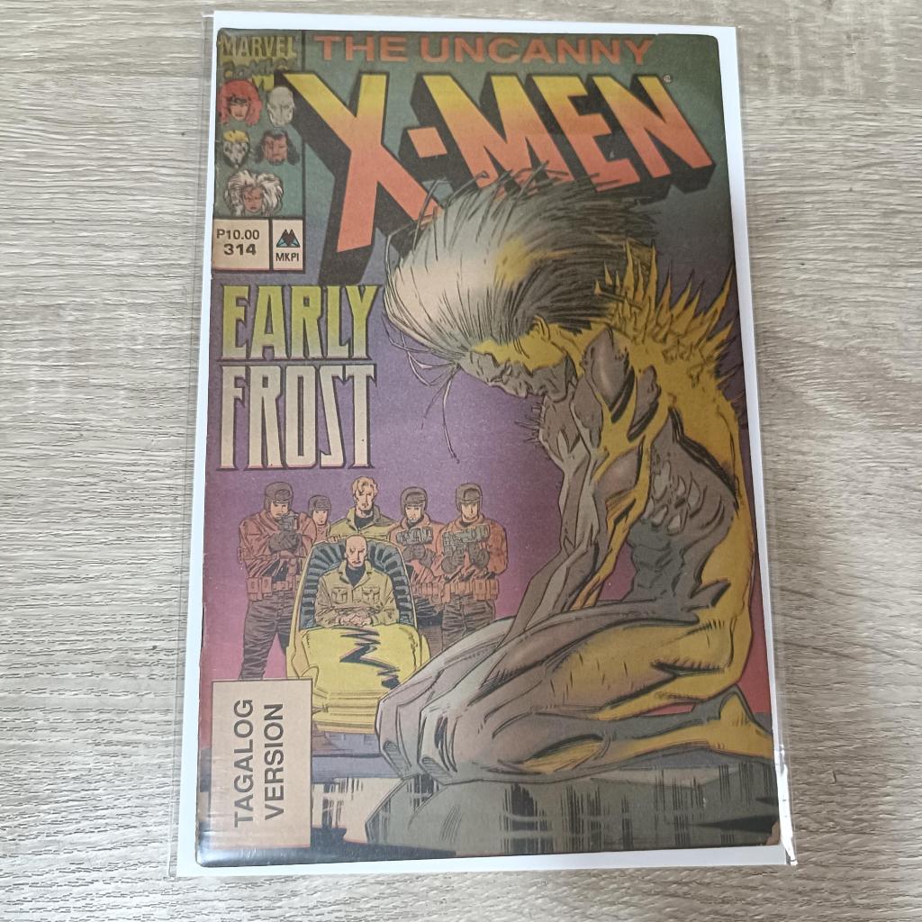 MKPI Uncanny X-men #314 - VG+ (tagalog komiks Marvel - coupon intact ...
