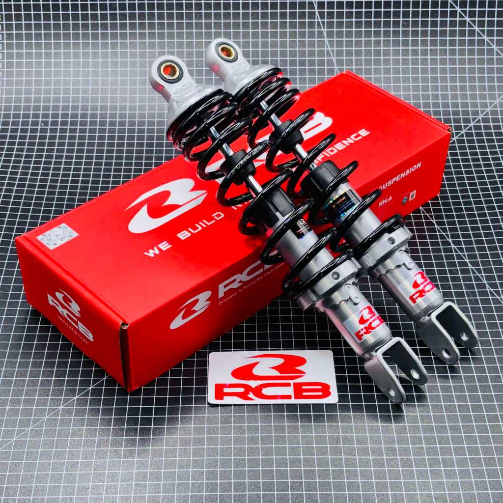 RCB SHOCK ABSORBER A3 SERIES 305MM (SL) BLACK for AEROX 155/NMAX V2 ...