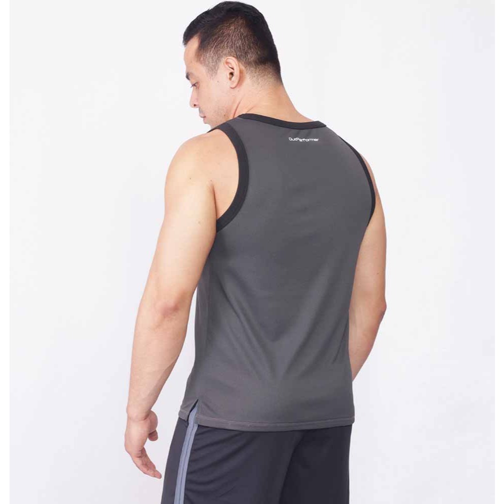 OUTPERFORMER Men's Classic Muscle Tee (Dark Grey) | Shopee Philippines