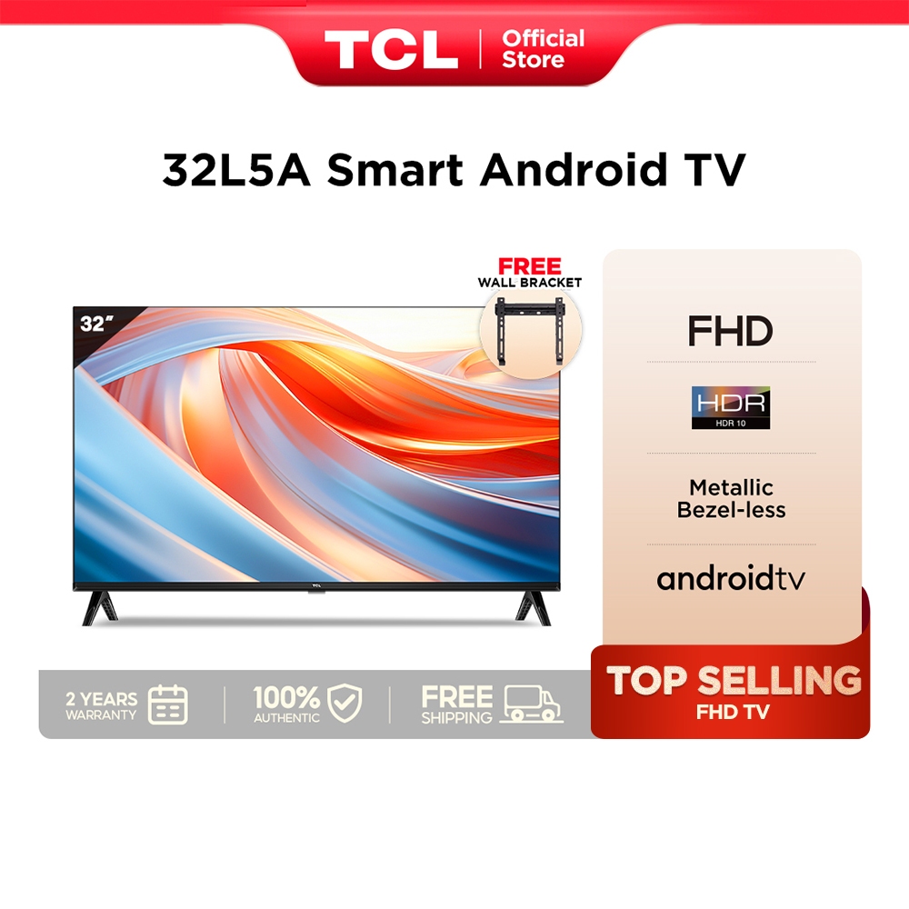 TCL 32 Inch FHD Smart Android TV - 32L5A (Google Assistant, HDR , Micro ...