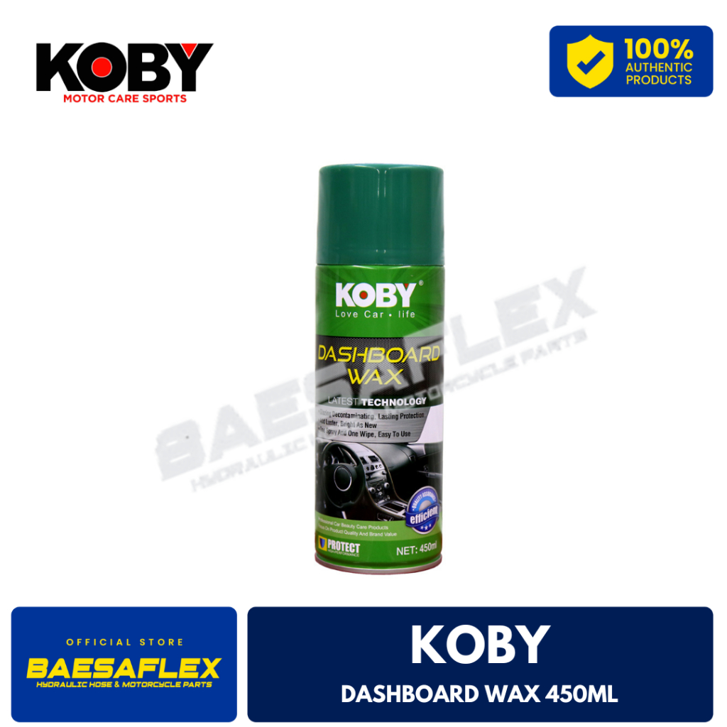 KOBY DASHBOARD WAX 450ML QR - 1735403 | Shopee Philippines