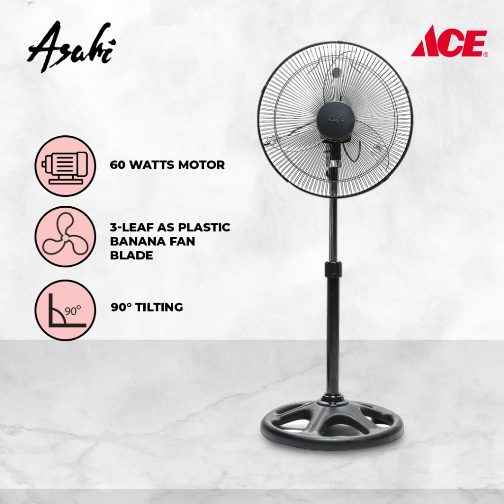 Asahi PF-630 Super Power Stand Fan 16in. | Shopee Philippines