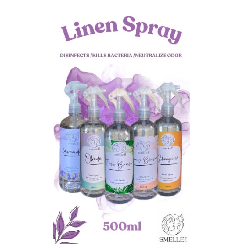 LINEN SPRAY Disinfectant , Neutralizes Odor , Eliminates bacteria ...