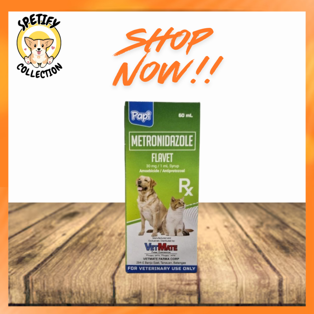 flavet 30mg/mL metronidazole 60mL | Shopee Philippines