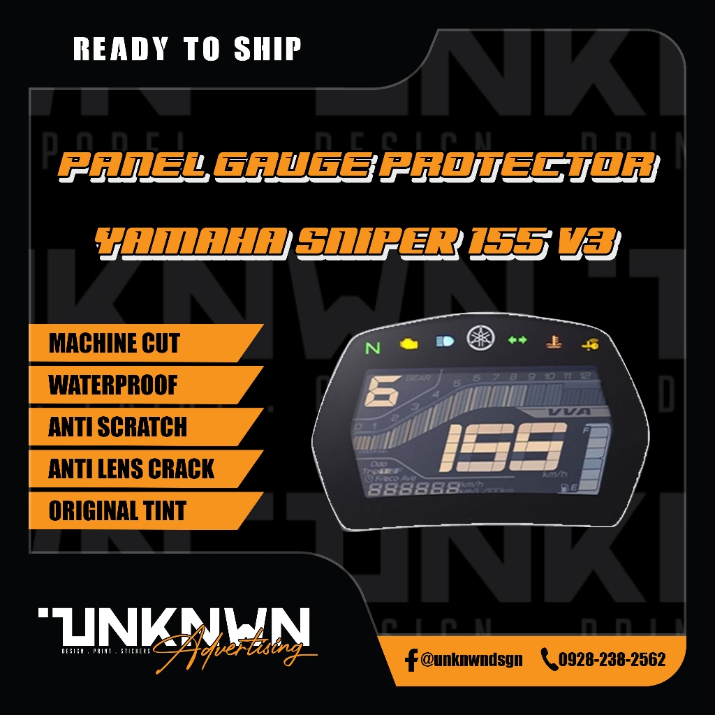 YAMAHA SNIPER 155 v3 PANEL GUAGE PROTECTOR | Shopee Philippines
