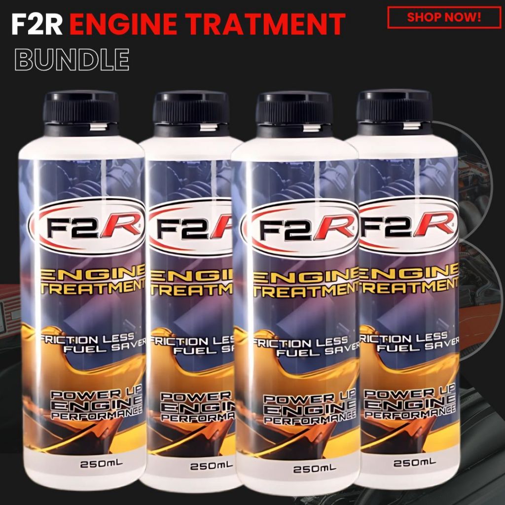 F2R Engine Treatment BUNDLE OF 4 BOTTLES 250ML for Gas & Diesel ...