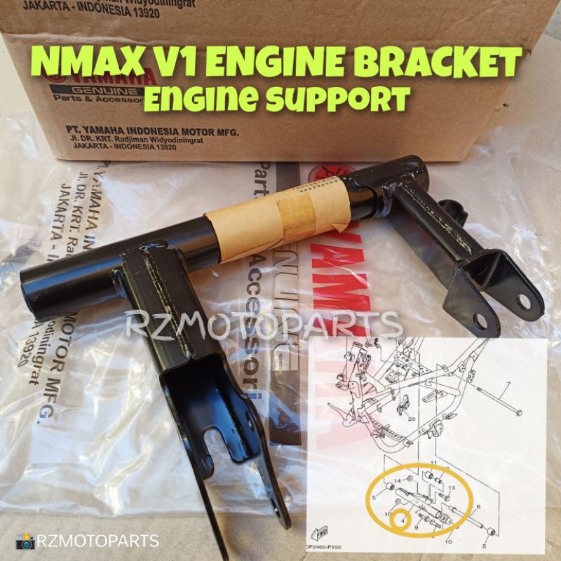 NMAX V1 ENGINE BRACKET ASSY or ENGINE SUPPORT | Shopee Philippines