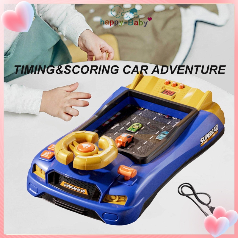 Car Adventure USB Rechargeable Timing&Scoring Simulated Driving Toy Car ...