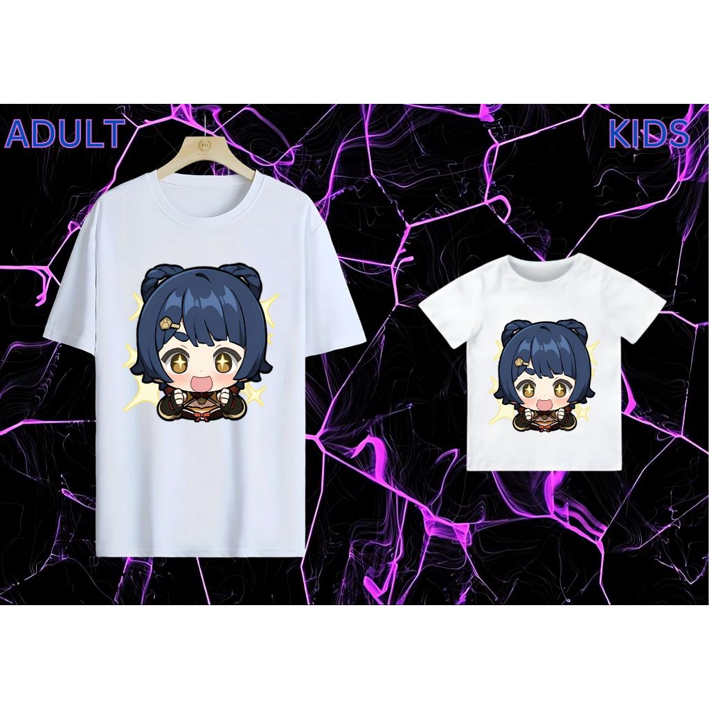 Genshin Impact Xiangling and Guoba Official In Game Chat Sticker T ...