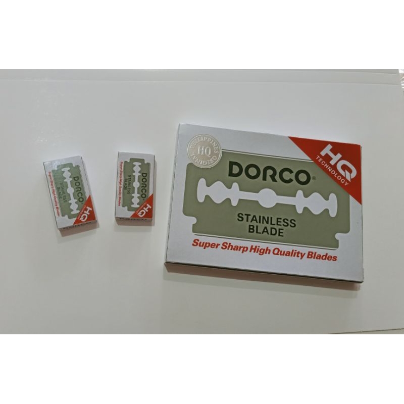 dorco stainless blade (per box is 10 pcs blades) | Shopee Philippines