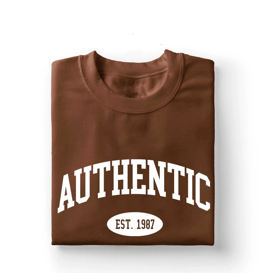 Authentic Fashion Simplicity T-shirt For Men Basic Short Sleeves Mocha ...