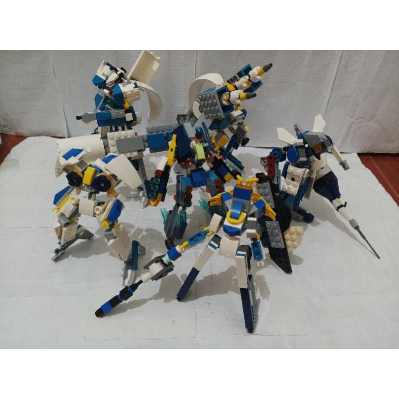 MOC Compatible with Building Blocks Raima Mecha Mech Frame Units ...