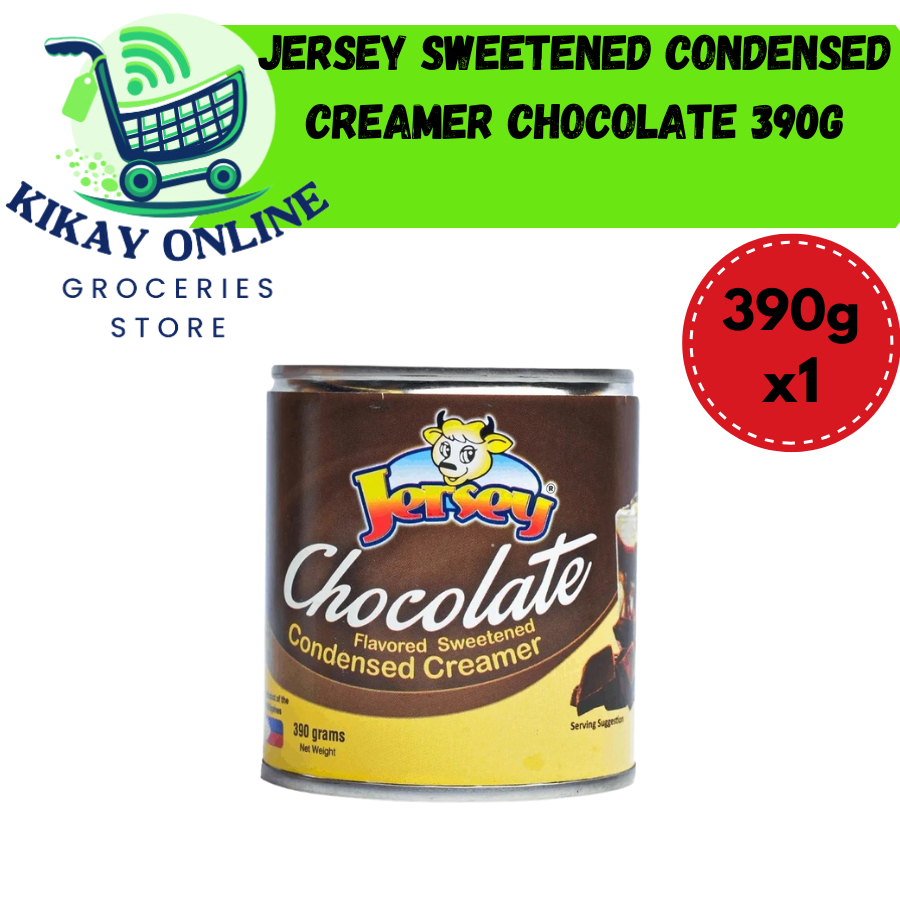 JERSEY SWEETENED CONDENSED CREAMER CHOCOLATE 390G | Shopee Philippines