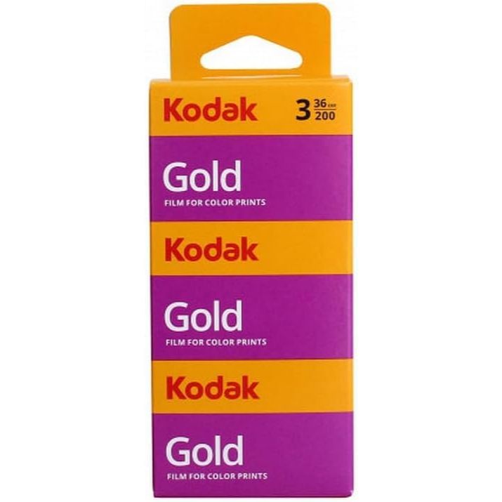 Kodak Color Negative Film GOLD 200 35mm 36 Exposures, 3-Pack Japan Camera | Shopee Philippines