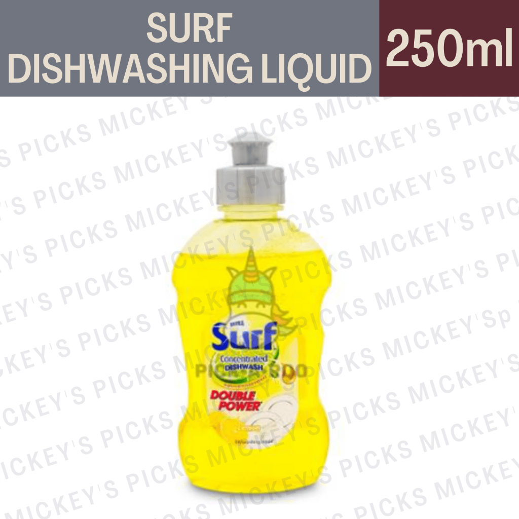 Surf Concentrated Dishwashing Liquid Lemon 250mL | Shopee Philippines
