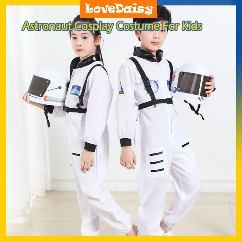 Astronaut Cosplay Costume For Kids Aerospace uniform Guidance Career ...