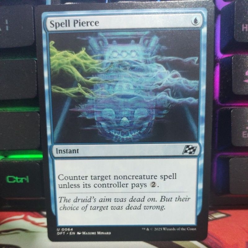 MTG Spell Pierce nm spld DFT | Shopee Philippines