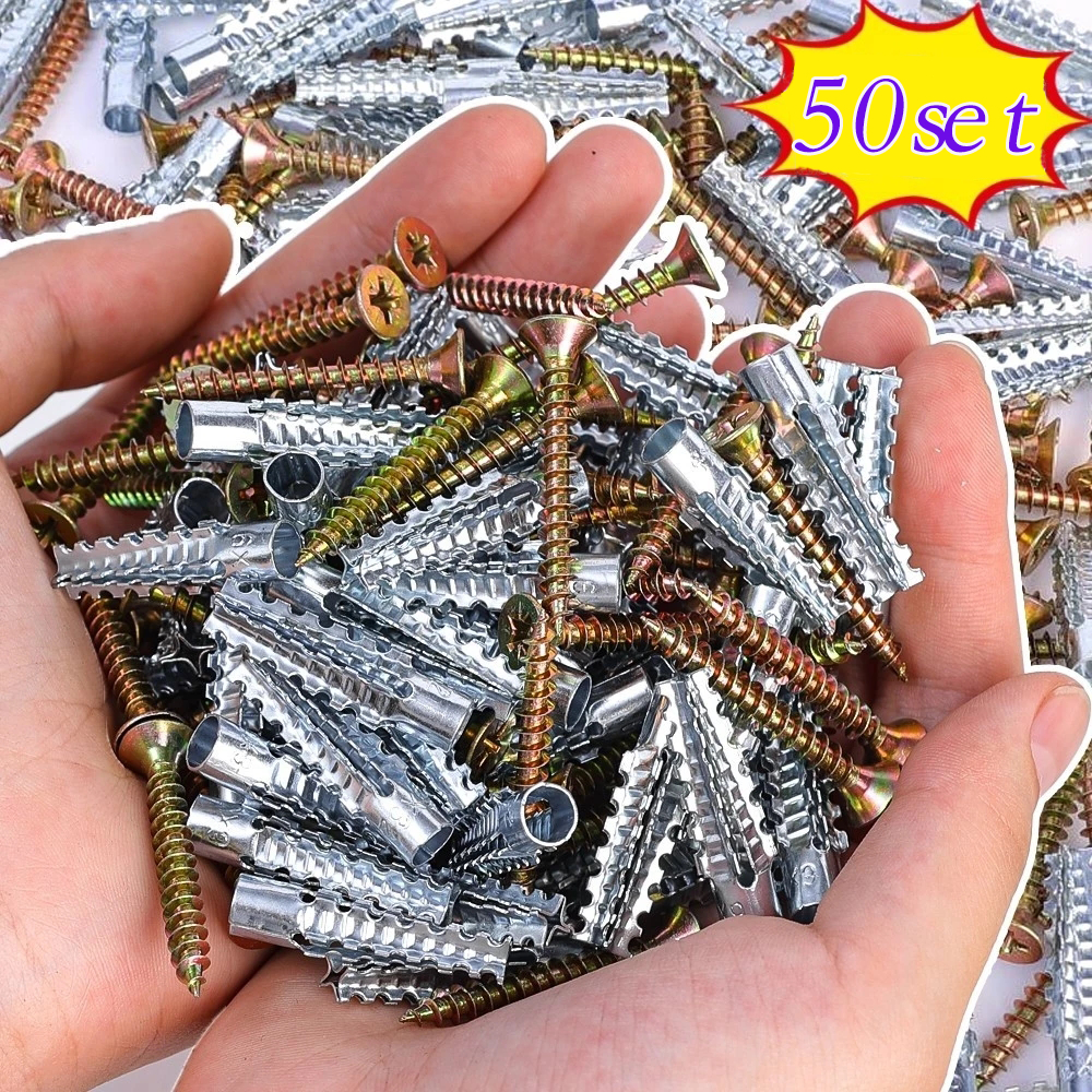 Sets Steel Expansion Tube Pipe - Self Tapping Screw Drilling Plug ...