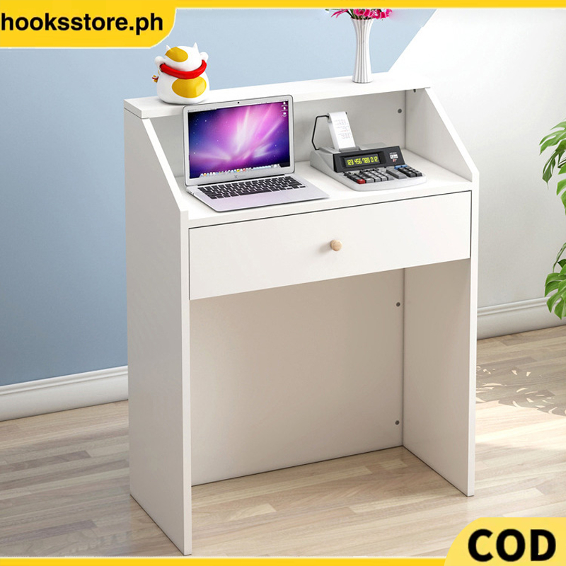 ¥COD¥ Cashier Reception Desk Bar Counter Cashier With Drawer Company ...