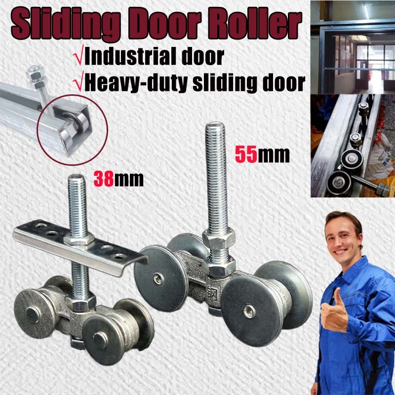 Steel Hanging Gate Wheel Roller Stell Pulley Sliding Door Track for ...