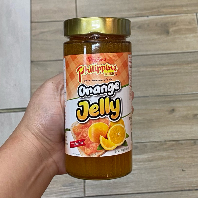 PROFOOD PHILIPPINE BRAND ORANGE JELLY SPREAD 380g | Shopee Philippines