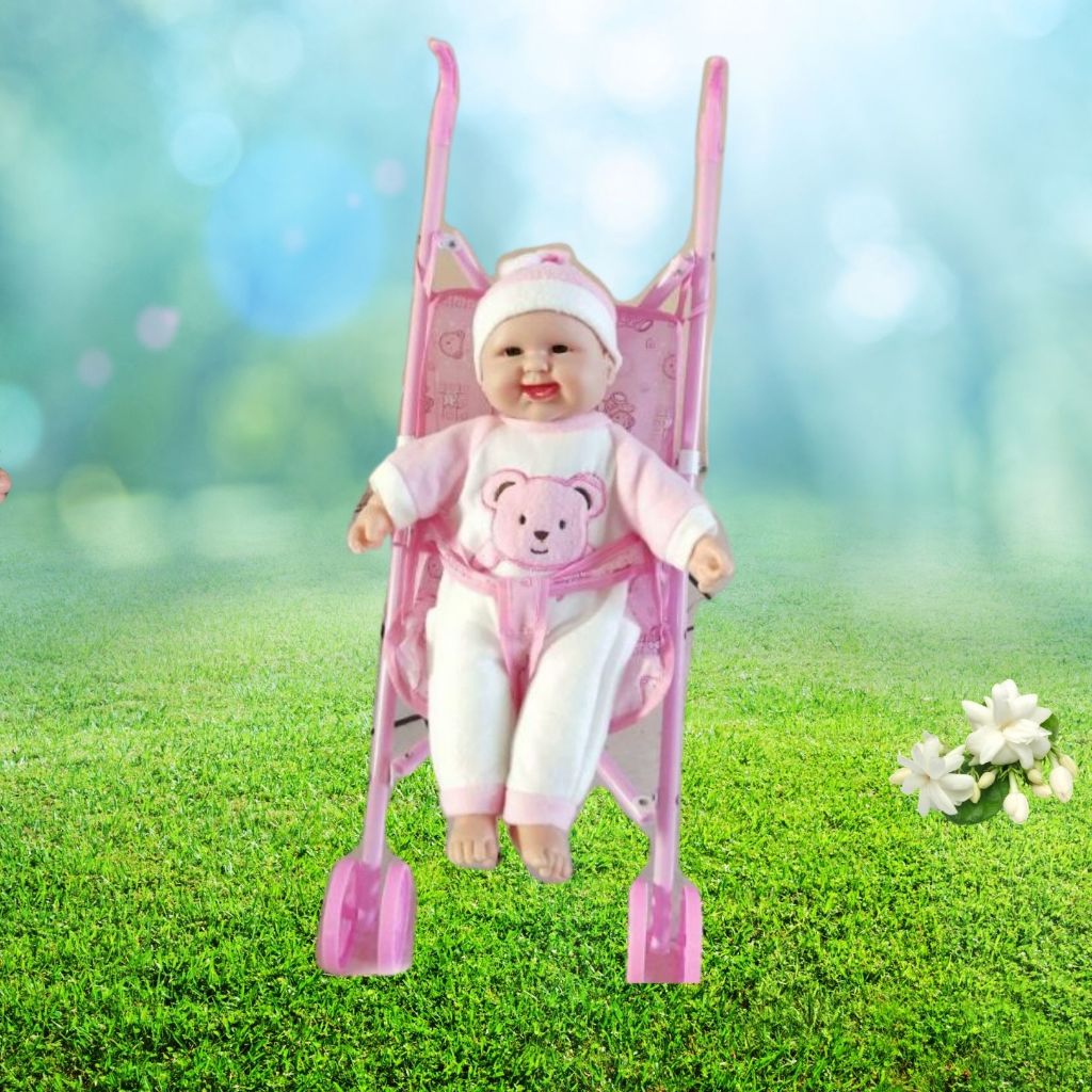 Trolley with happy doll(Random Color) | Shopee Philippines