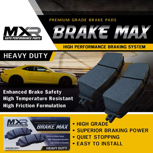 𝗠𝗫𝗥 𝗣𝗥𝗘𝗠𝗜𝗨𝗠 𝗚𝗥𝗔𝗗𝗘 𝗕𝗥𝗔𝗞𝗘 𝗣𝗔𝗗𝗦 "𝗕𝗥𝗔𝗞𝗘 𝗠𝗔𝗫"/𝗛𝗘𝗔𝗩𝗬 𝗗𝗨𝗧𝗬 / 4605𝑩005 (𝑴𝑰𝑹𝑨𝑮𝑬 ...