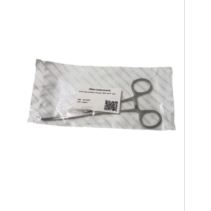 Olten Kelly Haemostatic Forceps 18.0 Cm 7" Curved | Shopee Philippines