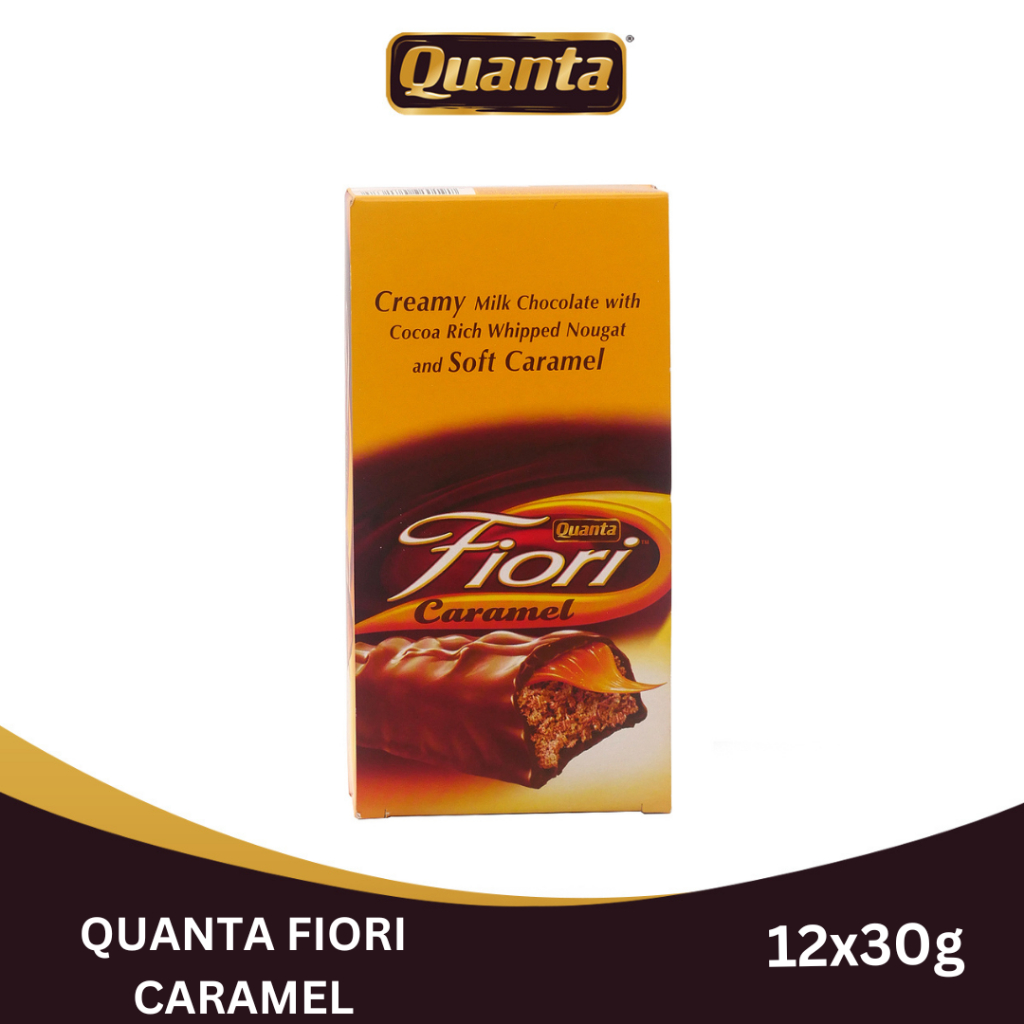Quanta Fiori Creamy Milk Chocolate with Cocoa Rich Whipped Nougat and ...