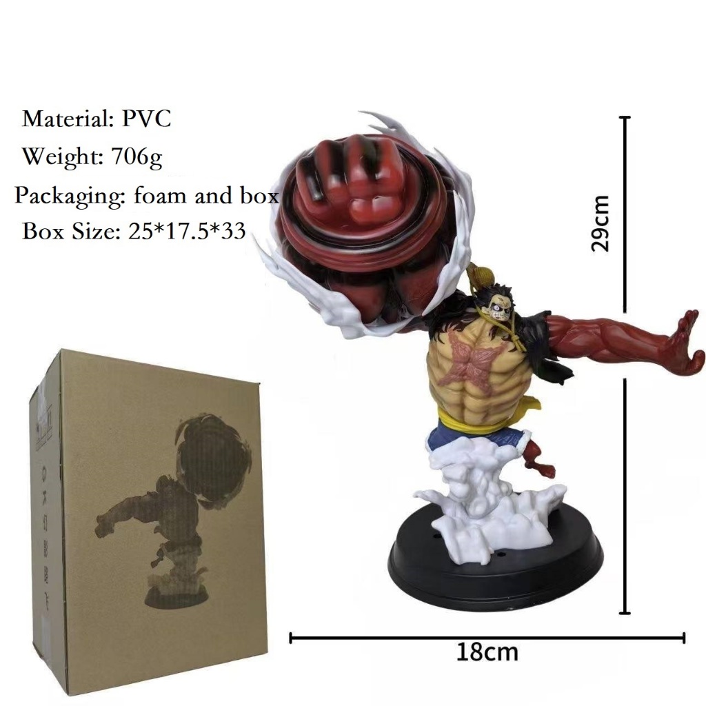 One Piece Luffy Monkey D Luffy 4th Gear Big Hand Luffy Fourth Gear ...
