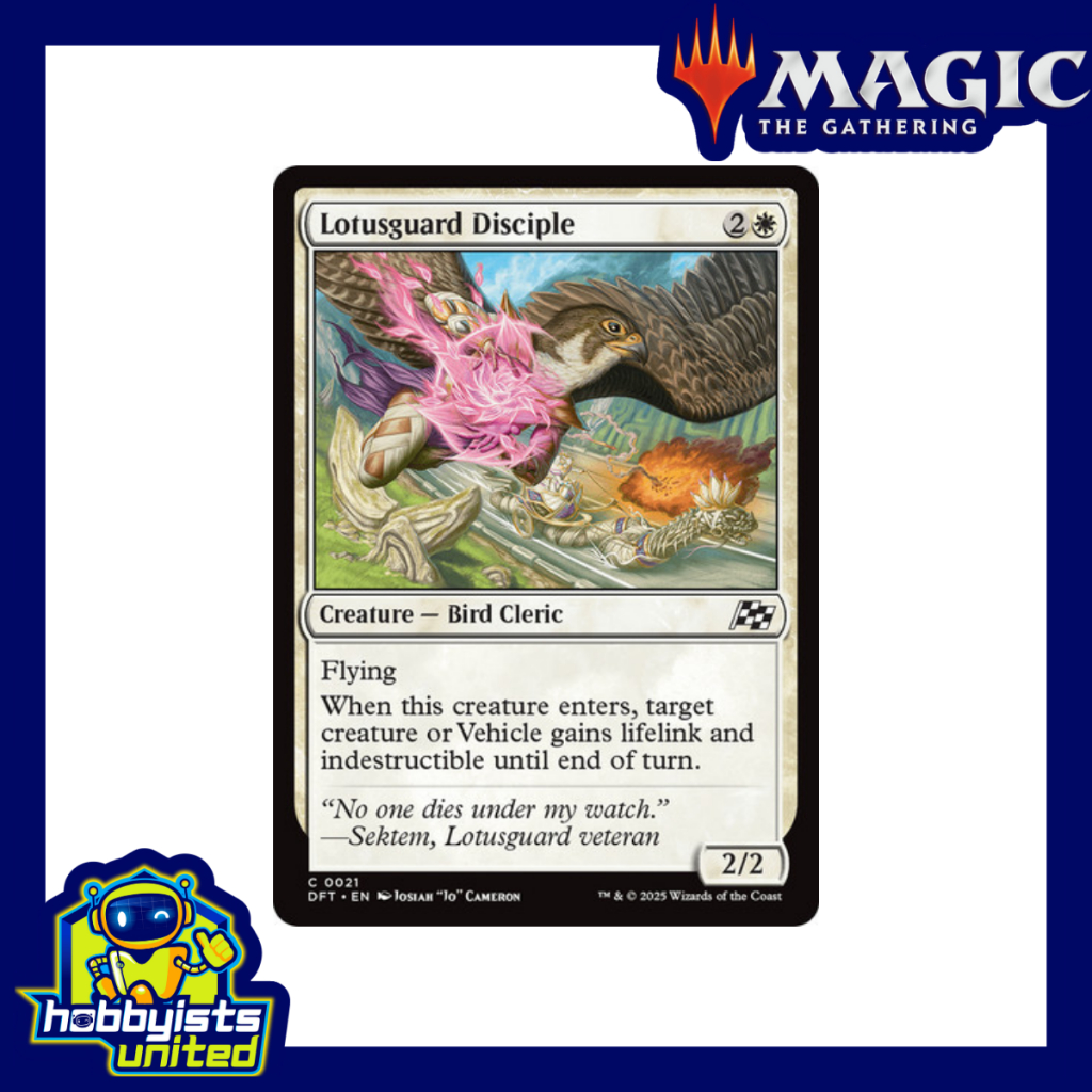 Lotusguard Disciple - Magic: The Gathering (Aetherdrift) | Shopee ...