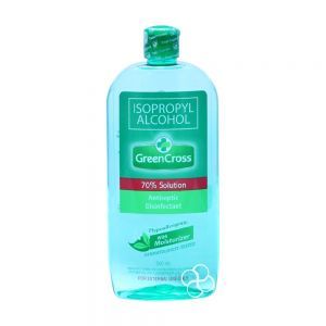 Green Cross Isopropyl Alcohol 70% Solution 500ml | Shopee Philippines