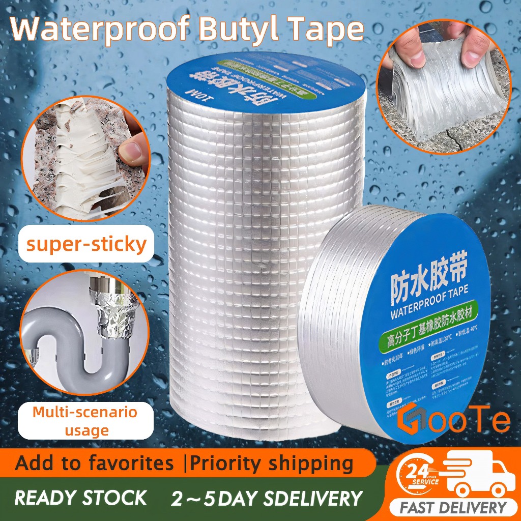 Waterproof Tape Aluminum Foil Tape Butyl Waterproof Tape Super Fix ...