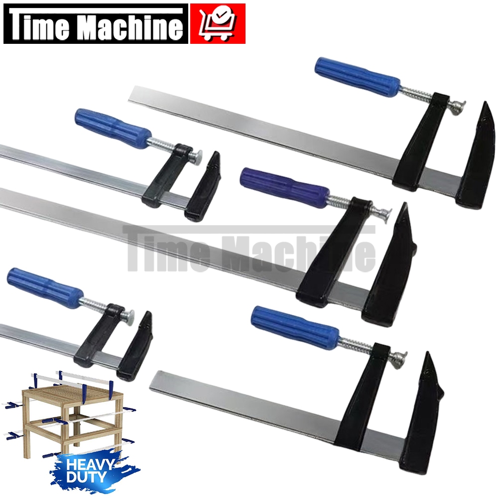 Heavy Duty Adjustable F Type Clamp Woodworking Clip Clamp 20cm To 60cm ...