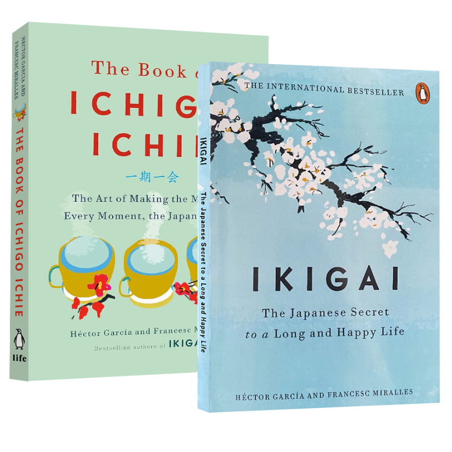 The Book of Ichigo Ichie and ikigai by Francesc Miralles and Hector ...