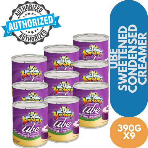 Jersey Ube Sweetened Condensed Creamer 390Gx9 Pack - Ube Creamer ...