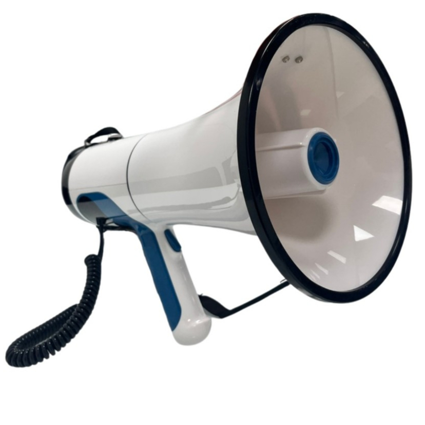 Supremo High Power Handheld Megaphone with Microphone 12V 100Watts SMP ...