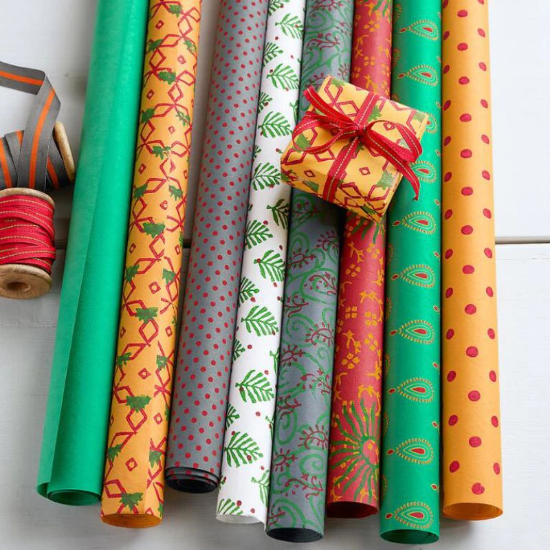 10PCS Coated Gift Wrapper Christmas wrapping paper | Shopee Philippines