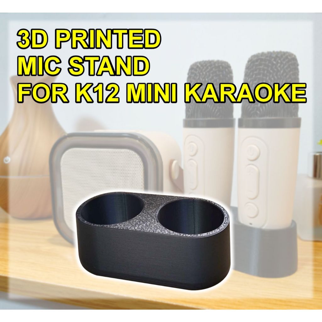 3D PRINTED MIC STAND FOR K12 MINI KARAOKE (MIC AND SPEAKER IS NOT ...