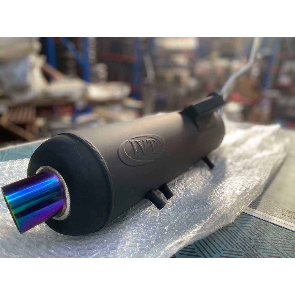 JVT EXHAUST PIPE TITANUIM TIPE WITH SERIAL NUMBER VERSION 3 | Shopee ...